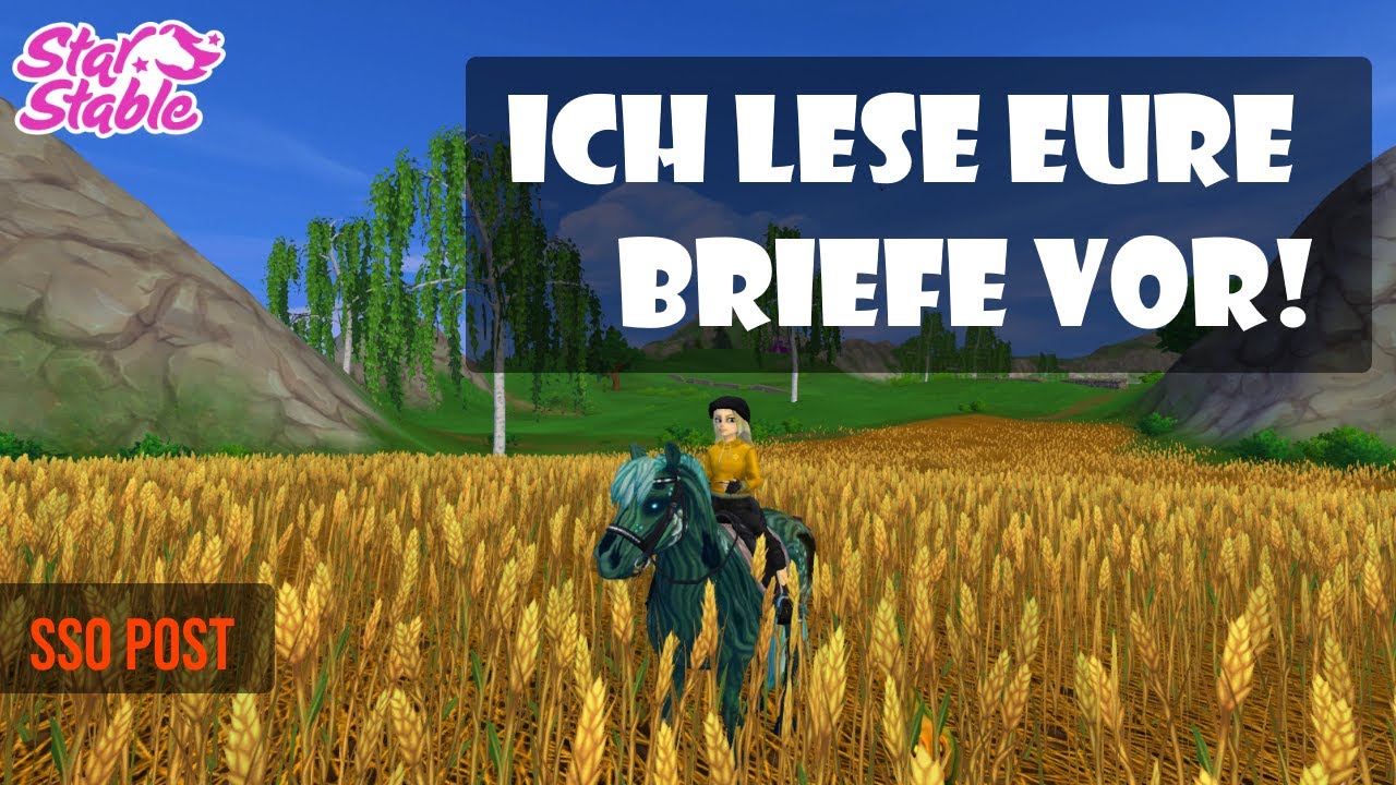 Ich lese eure Briefe vor! | Star Stable Online [SSO] - YouTube