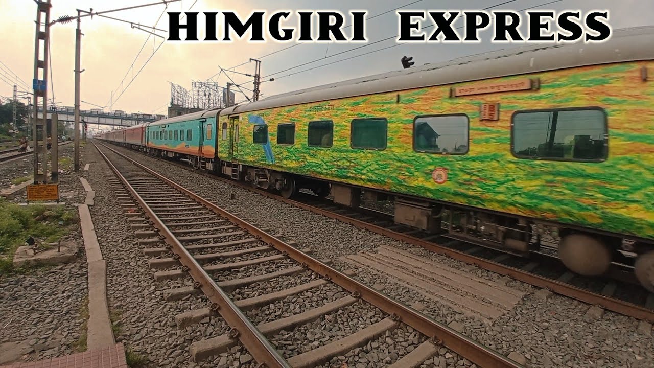 3Hr Late 12332 Jammu Tawi - Howrah Himgiri Express Smashed Dankuni 🔥🔥 ...