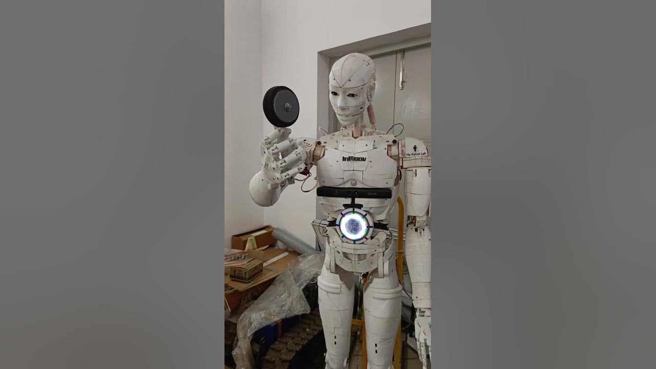 Inmoov Robot - Full functional humanoid robot - YouTube