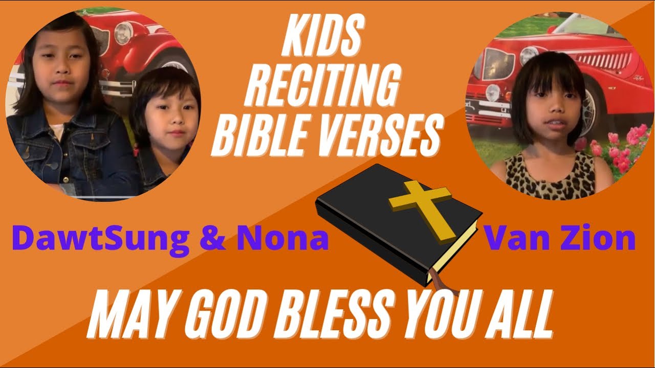 Kids Reciting Bible Verses (Matu & English) - YouTube