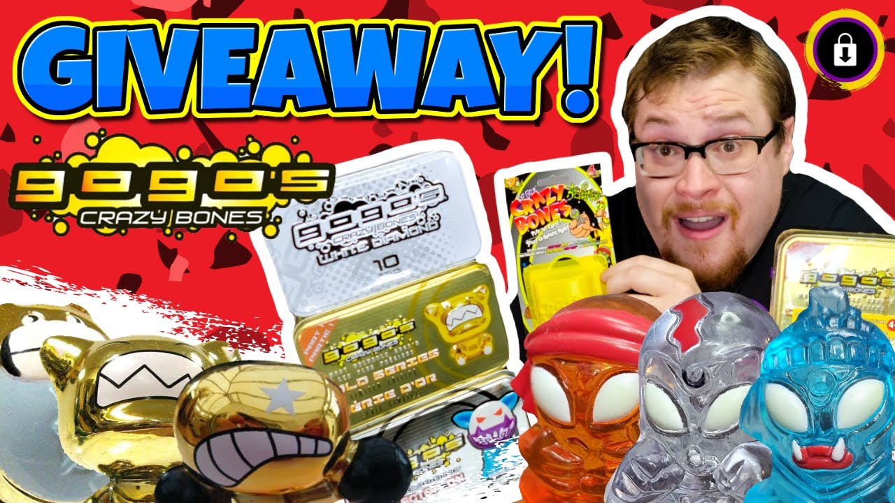 GOLD, TINS & ALIENS! - (Giveaway!) GoGos Crazy Bones Exclusive Tins ...