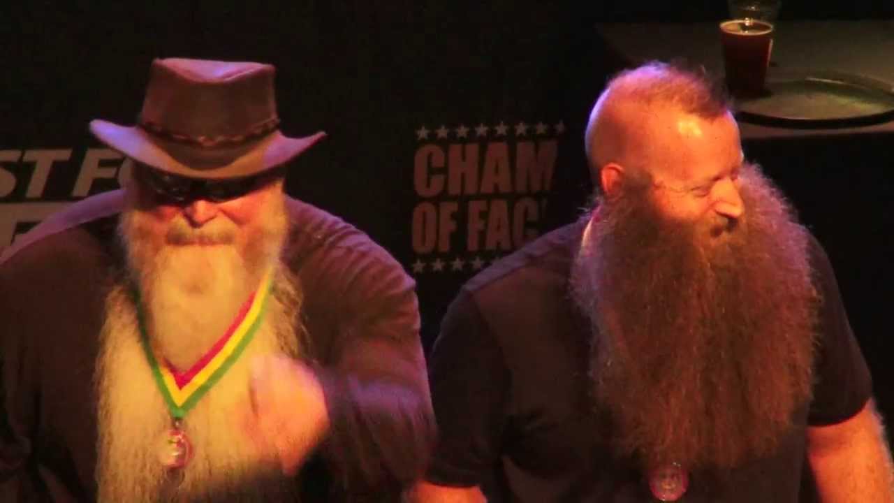 Marc Tachell takes 2nd place in the Full Natural Beard Event - YouTube