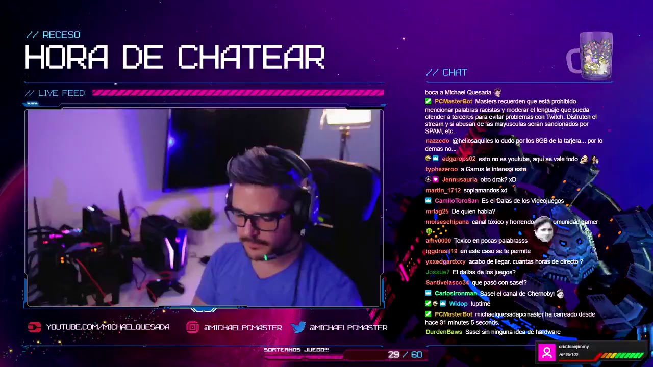 Michael Quesada se rie de Sasel en Twitch. - YouTube