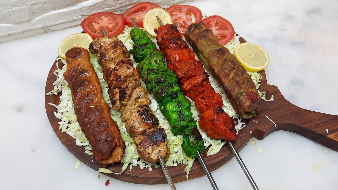 Dawat Style Chicken Mix Platter Recipe!!! - YouTube