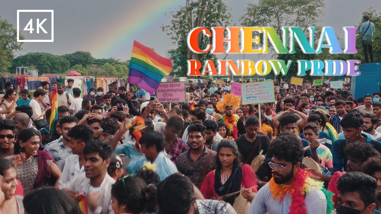 Bold and Beautiful: Unforgettable Pride Walk in Dynamic Chennai! - YouTube