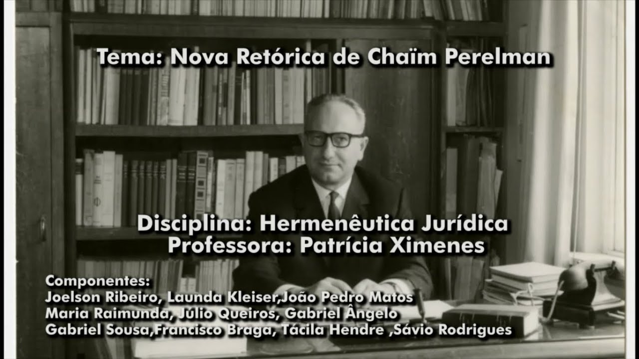 Nova Retórica de Chaim Perelman - YouTube