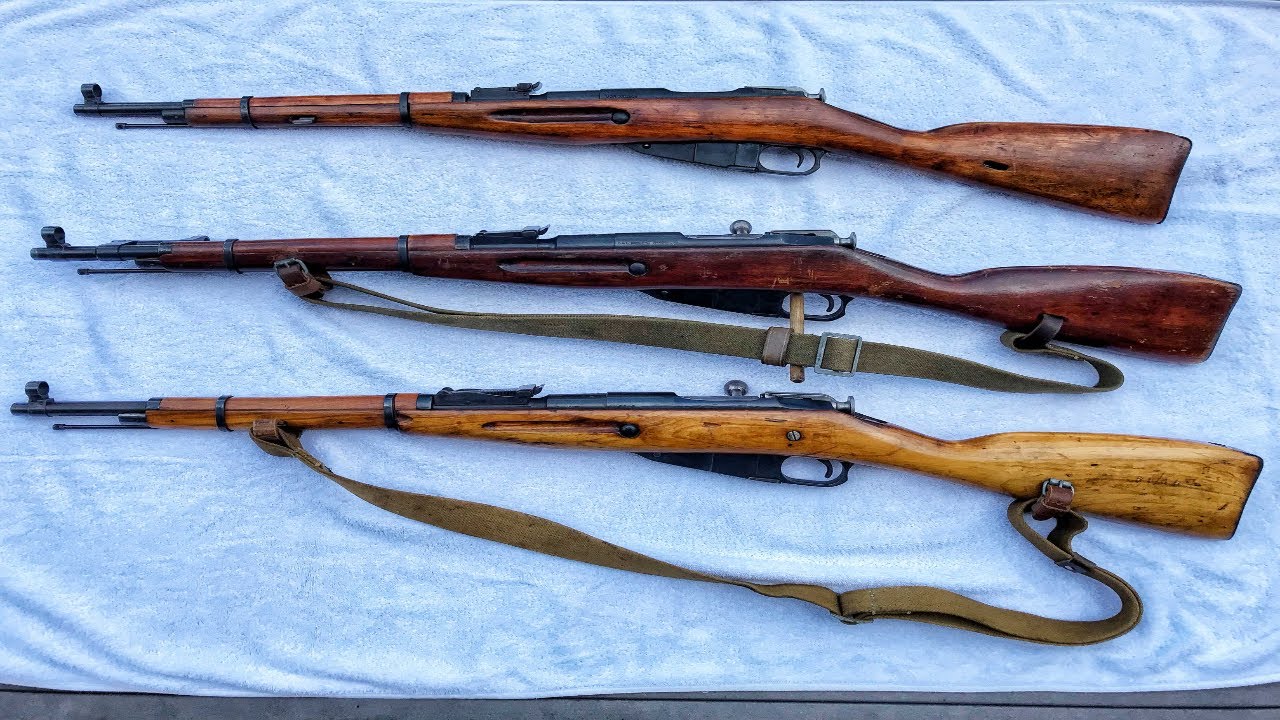 Mosin Nagant Carbines (Russian Models) - YouTube