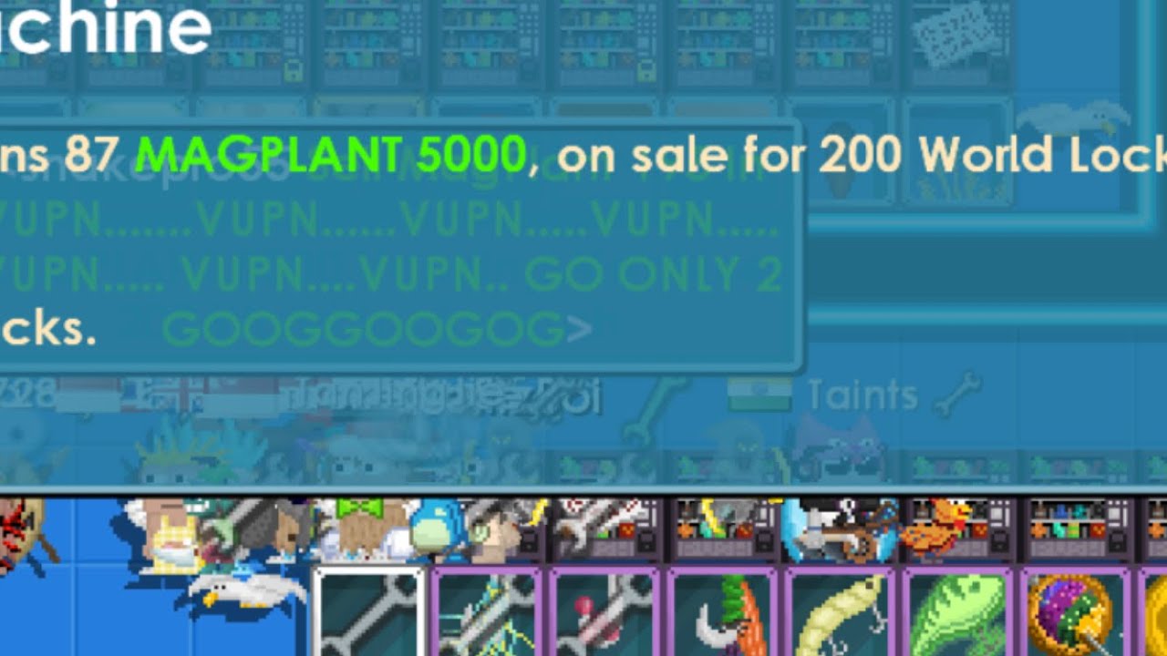 Growtopia - is MagPlant duplicated ? Is MagPlant dropping? How many dls ...