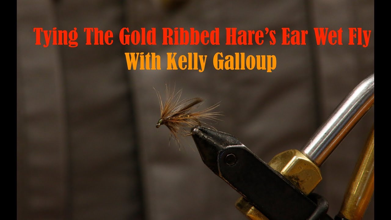Tying the Gold Ribbed Hare's Ear Wet Fly with Kelly Galloup - YouTube