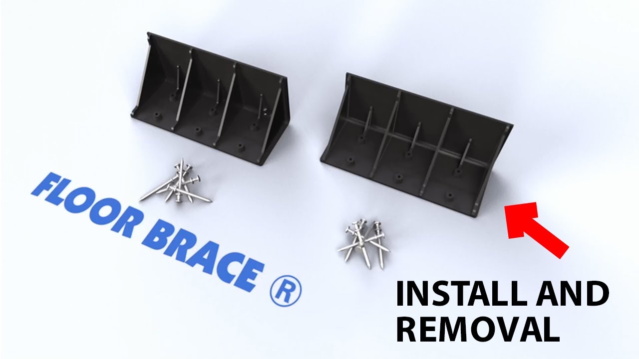 Floor Brace 3D Animation - YouTube