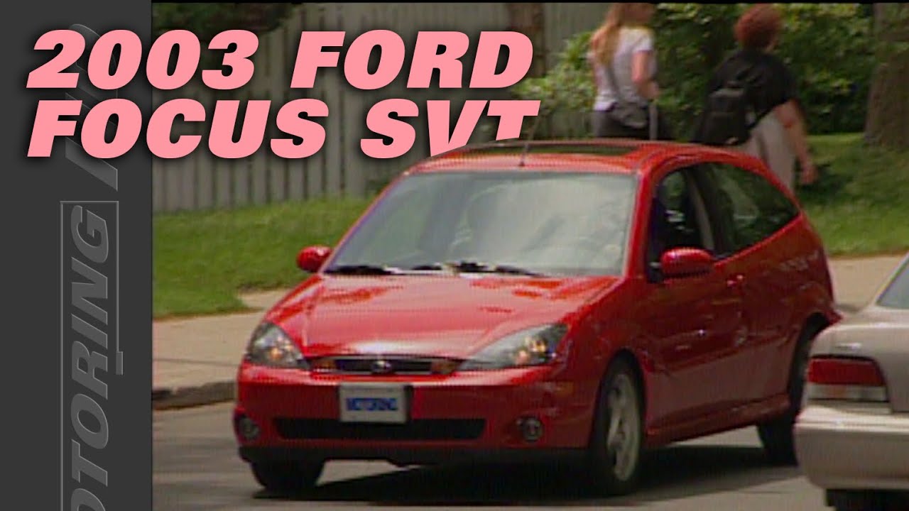 2003 Ford Focus SVT | Motoring TV Classics - YouTube