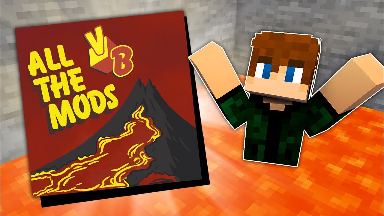 VIVENDO NUM BUNKER DENTRO DA LAVA!!! - ATM Volcano Block Minecraft Mods ...