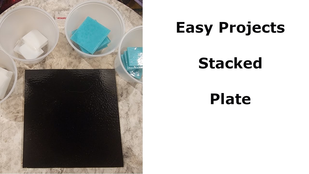 Easy Projects Stacked Squares - Fused Glass Projects - YouTube