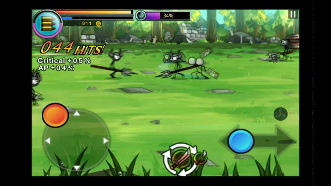 cartoon wars blade for android and iOS - YouTube