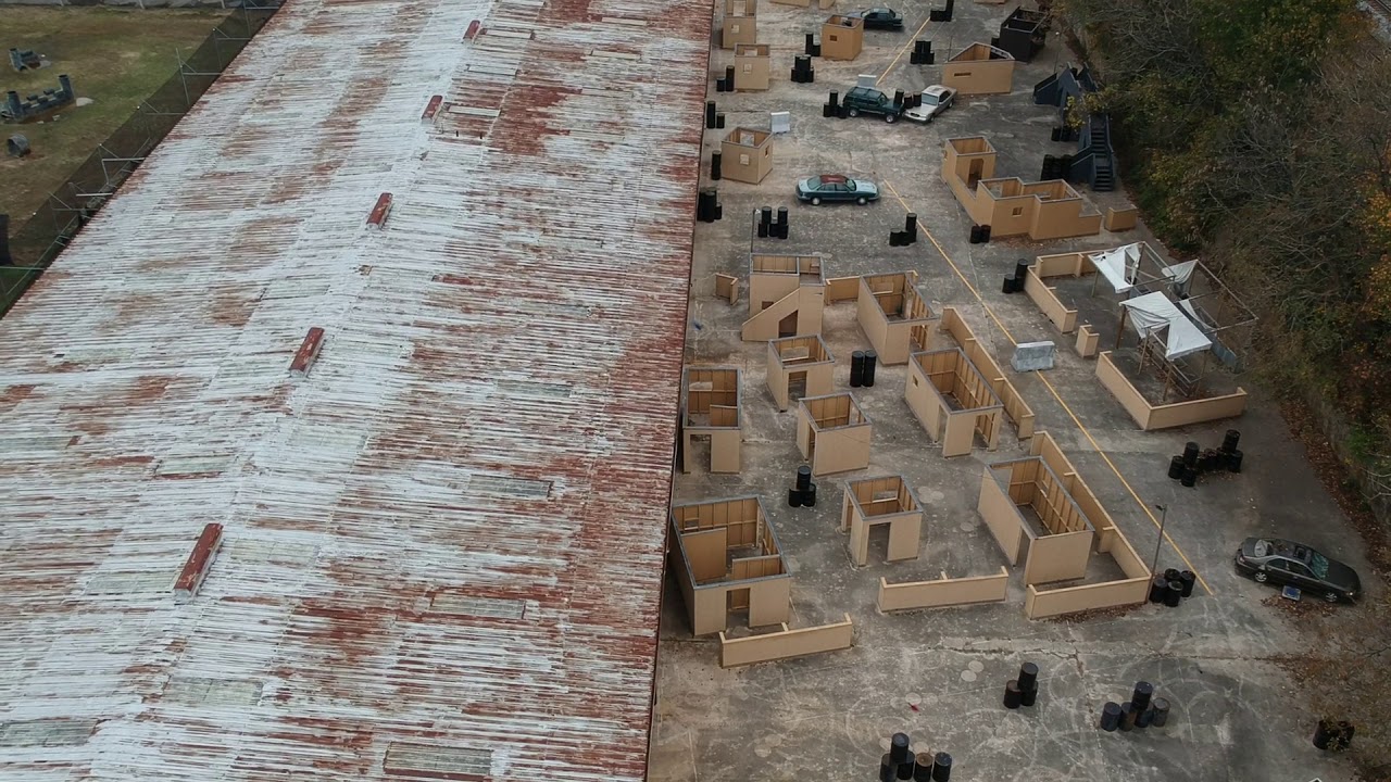 Power Ops Airsoft Field DRONE Aerial View (5/5) - YouTube