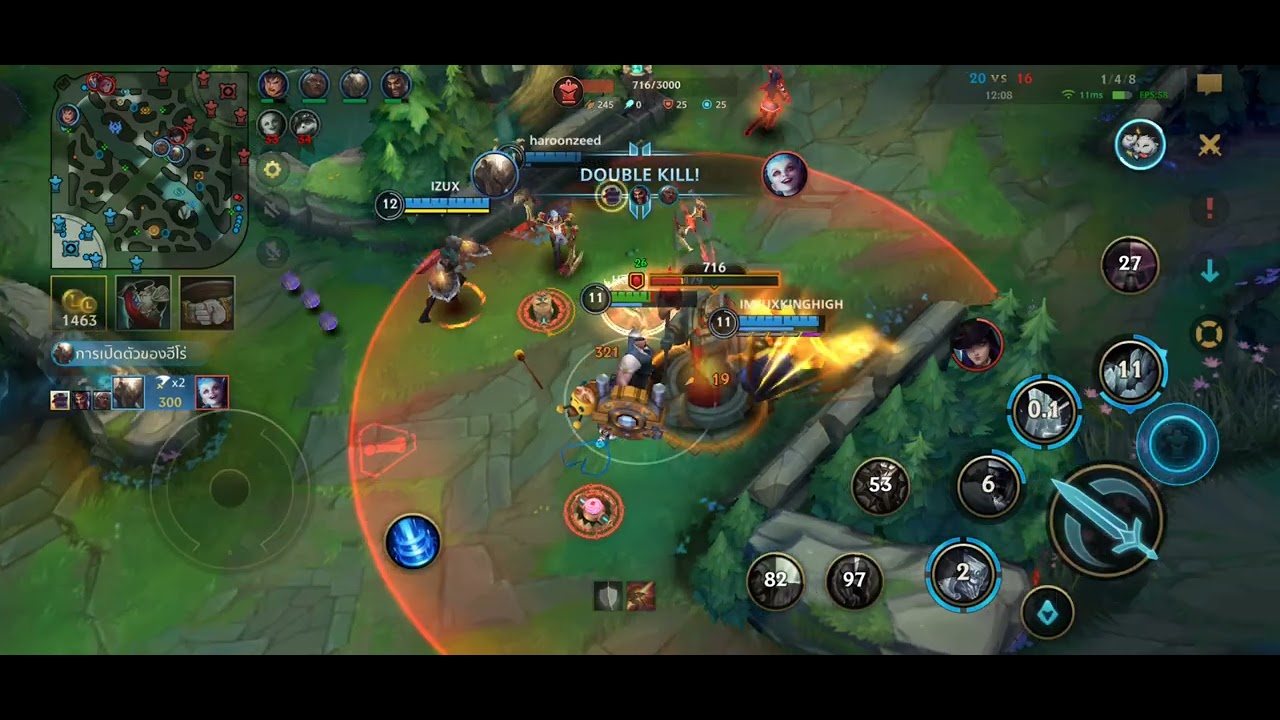 #100 LOL Wild Rift Rank | Hackwithitm79 - YouTube