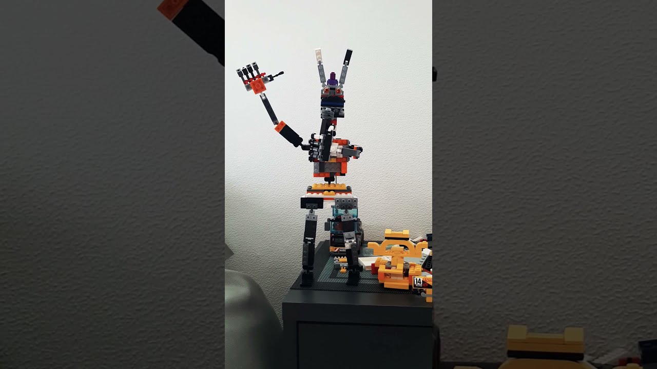Lego Prototype 01 endoskeleton showcase - YouTube