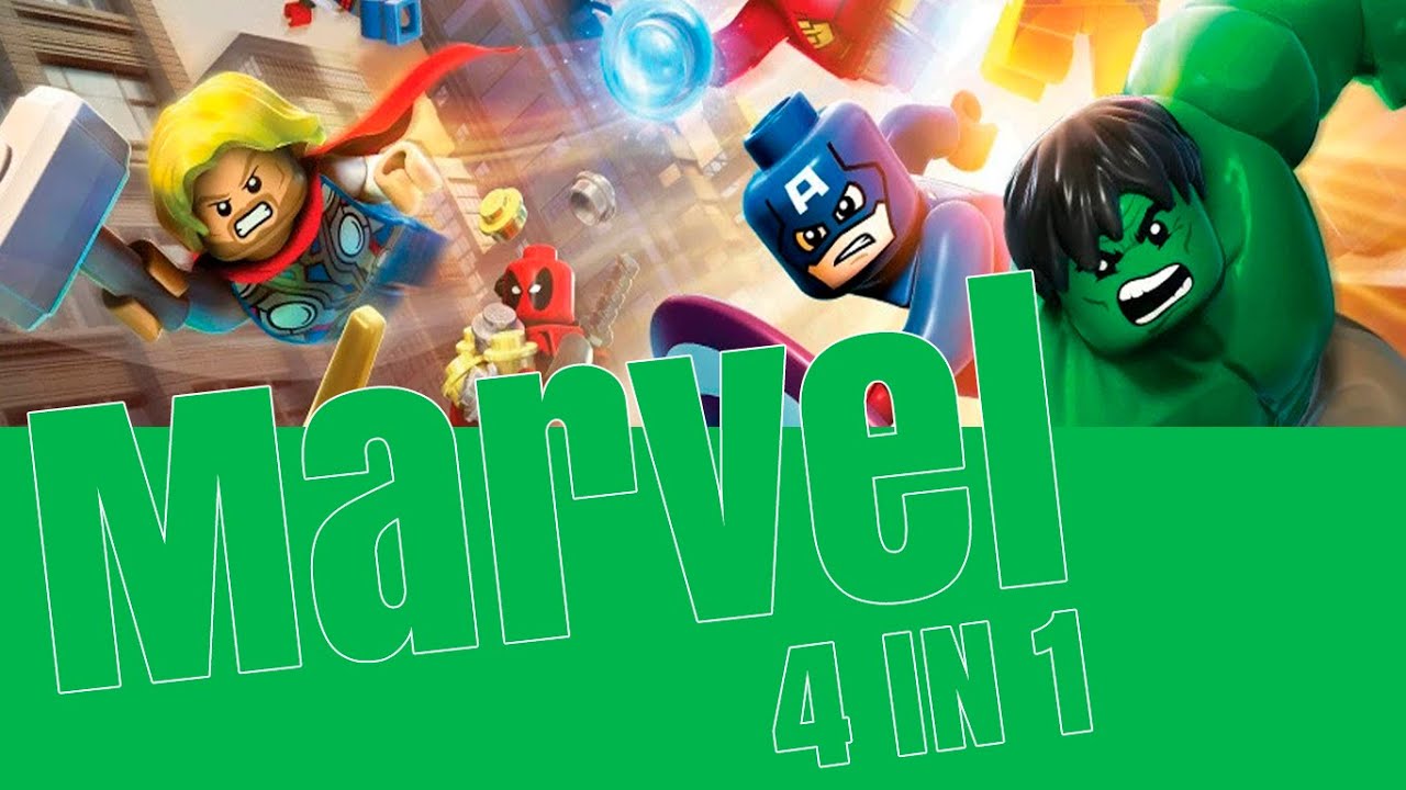 MARVEL LEGO 4 IN 1 - YouTube