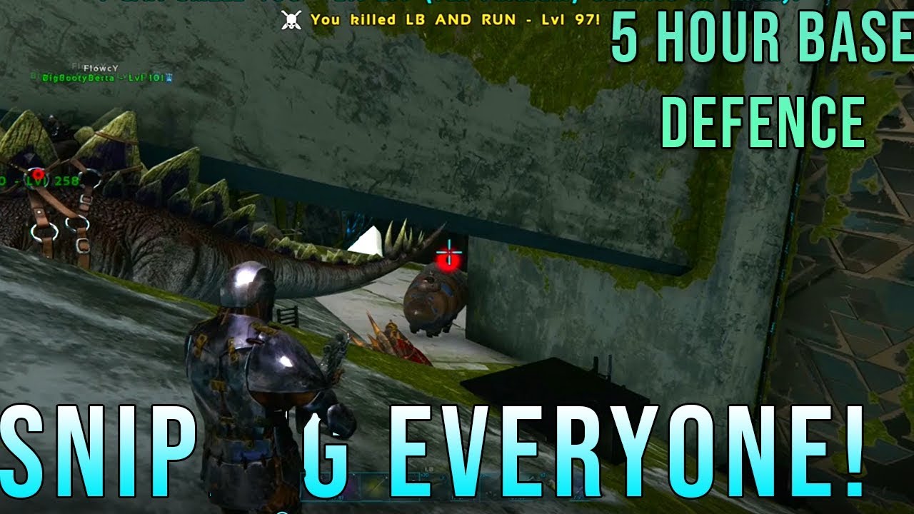 5 Hour Base Defence - Ark - Gigabyte - Season 5 - YouTube