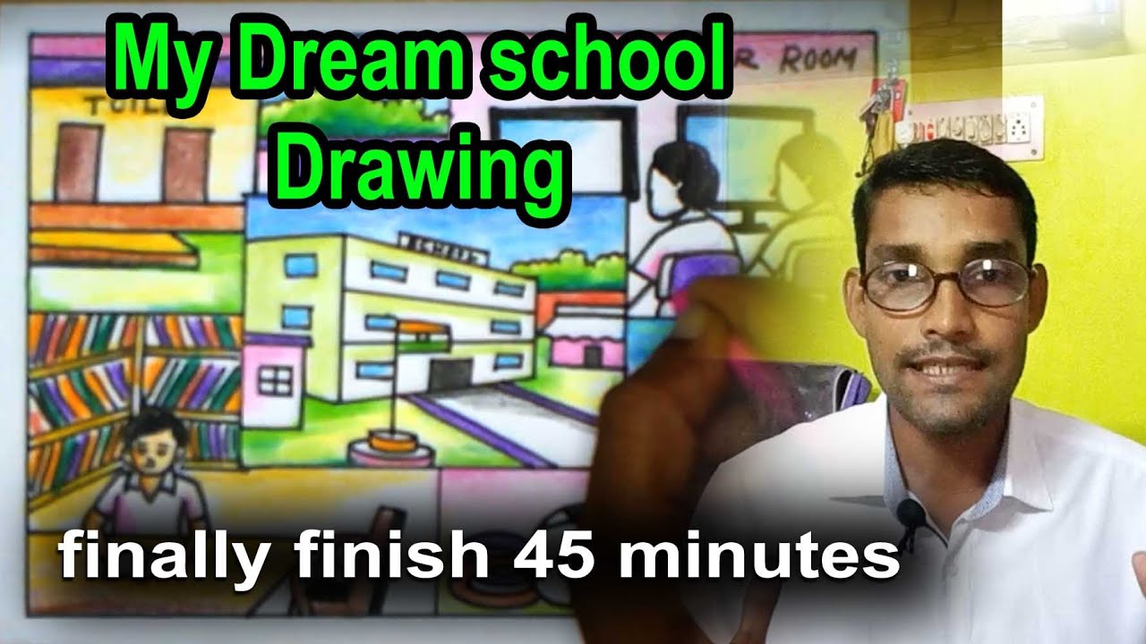 ମୋ ସ୍ବପ୍ନର ବିଦ୍ୟାଳୟ(color)/ my dream school color / sishu suravi 2022 ...