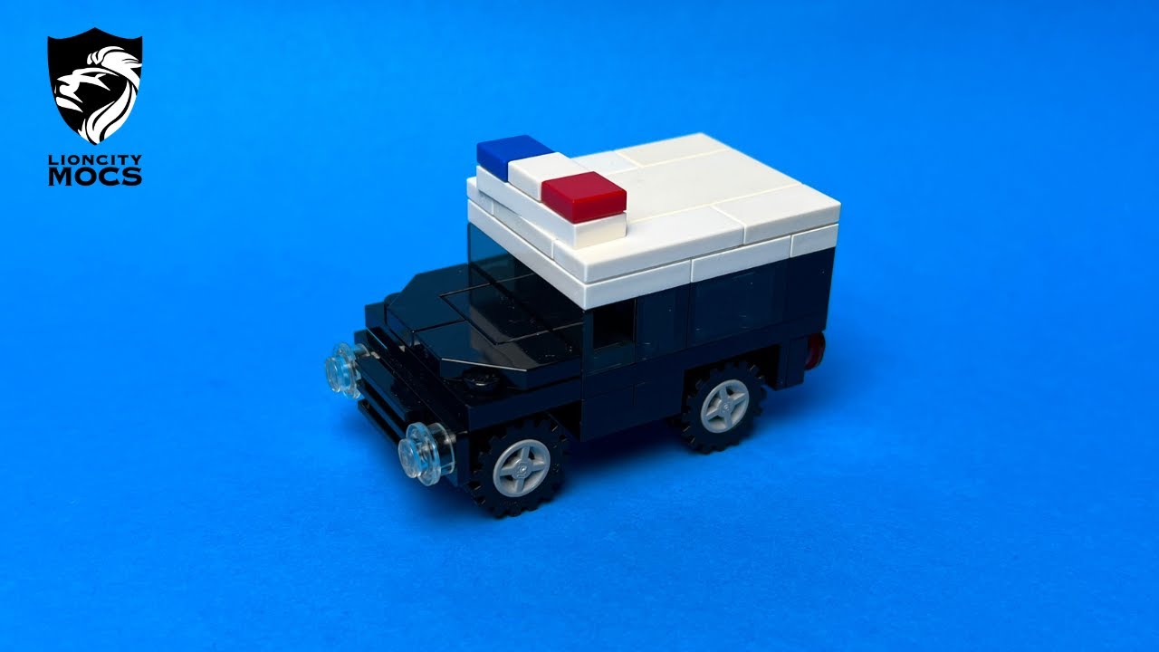 SPF Land Rover Defender Lego Tutorial(1:70) - YouTube