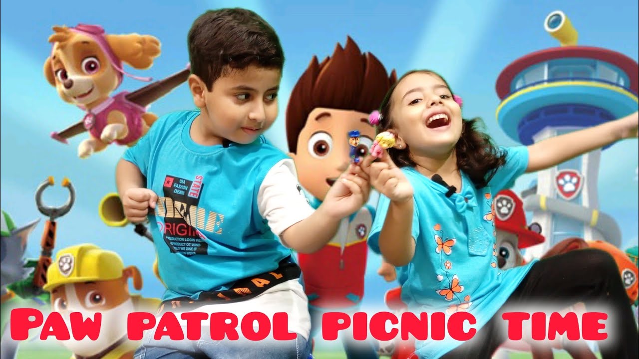 "Paw Patrol Picnic Time! Cooking and Playing with Ryder & Friends ...