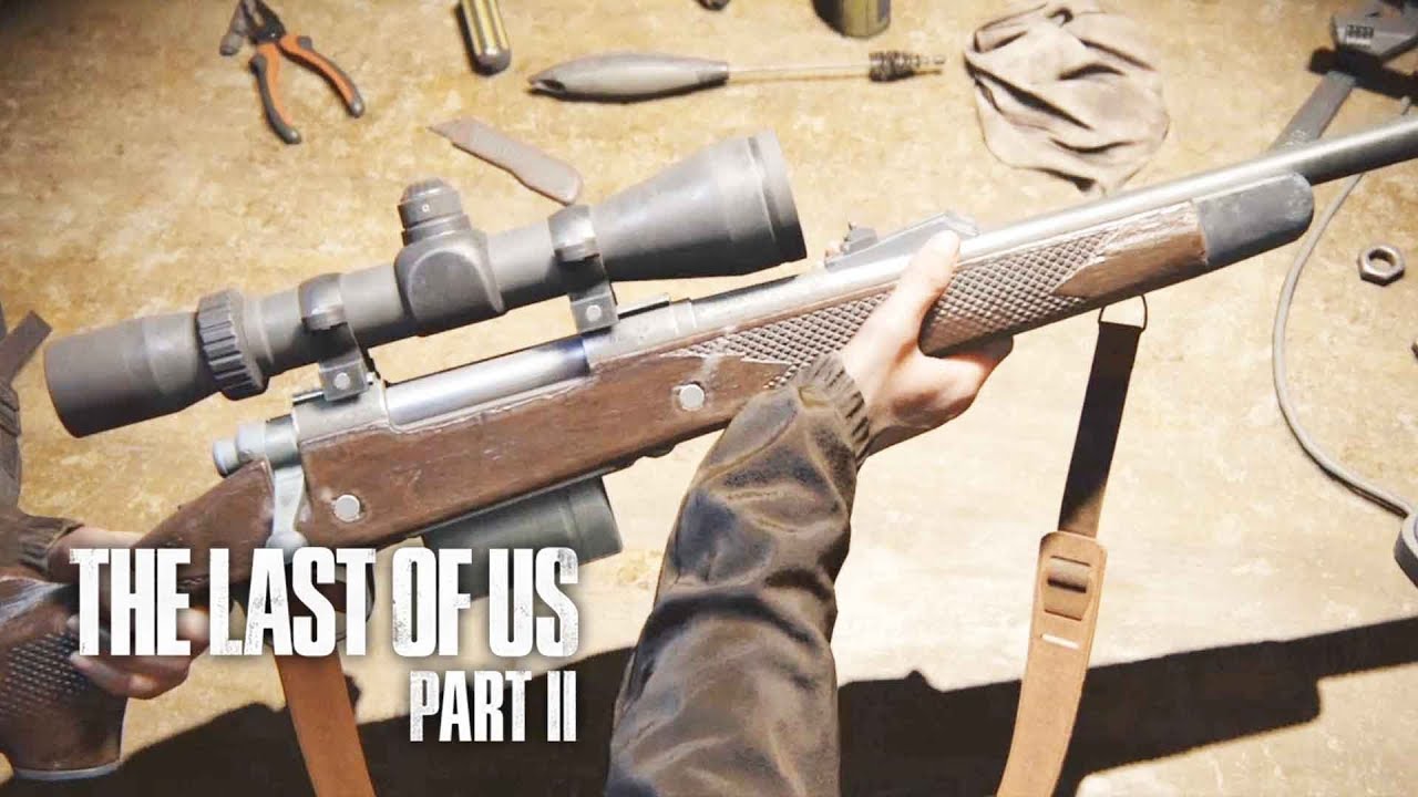 All Bolt-Action Rifle Upgrades The Last of Us 2 Workbench - YouTube