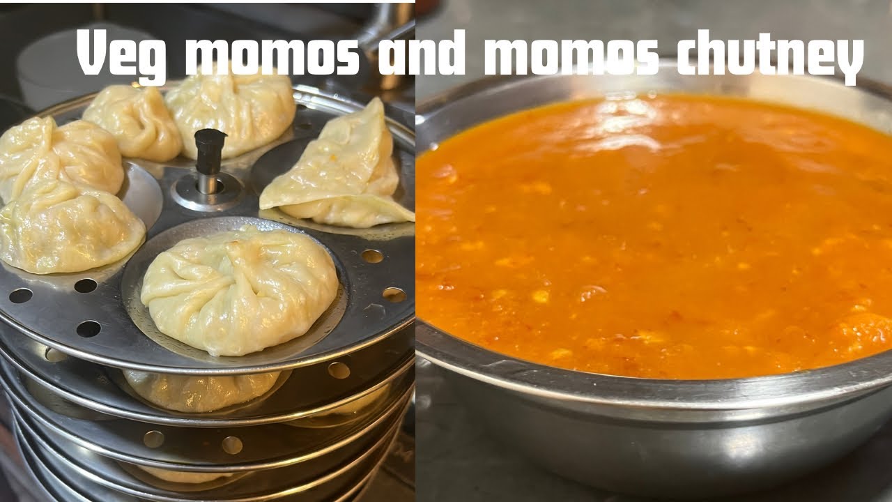 Veg momos with momos chutney recipe | street style momos ki recipe ...