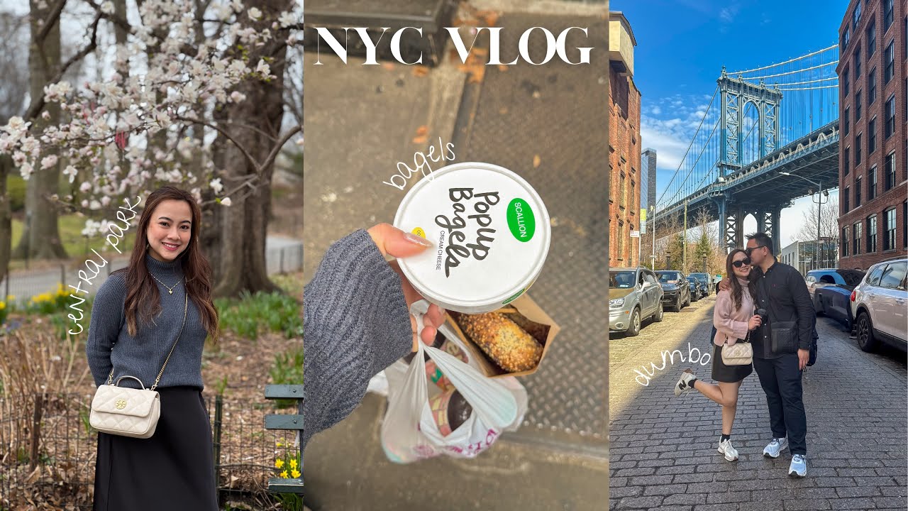 Brooklyn Bridge, Central Park, SoHo & more! 🌉🌸 - YouTube