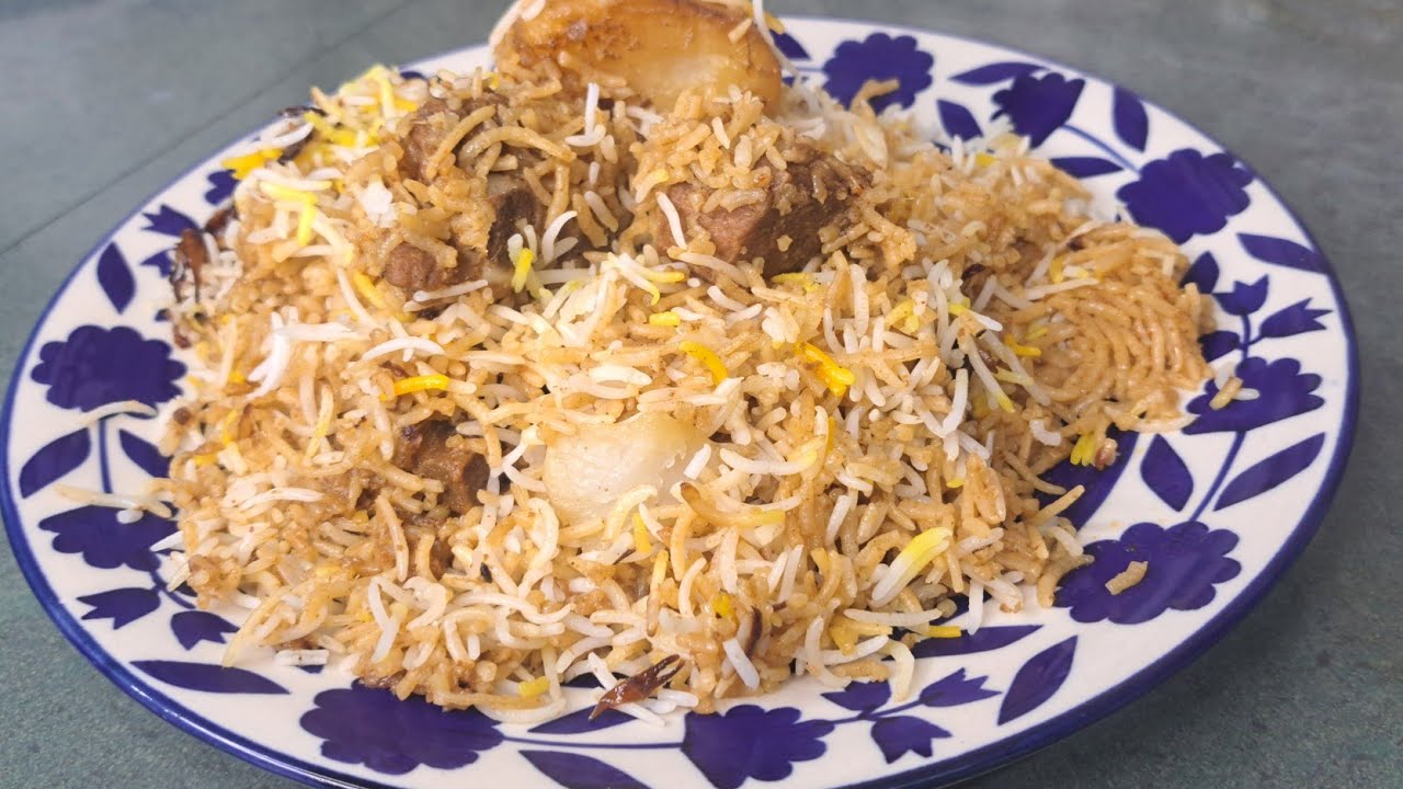 Mutton Kachchi Biryani Banane Ka Tareeqa | How To Make Mutton Kachchi ...