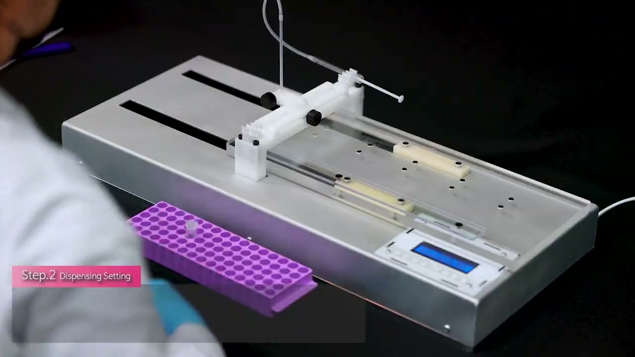 Lateral flow assay Dispenser User Guide [English ver] - YouTube