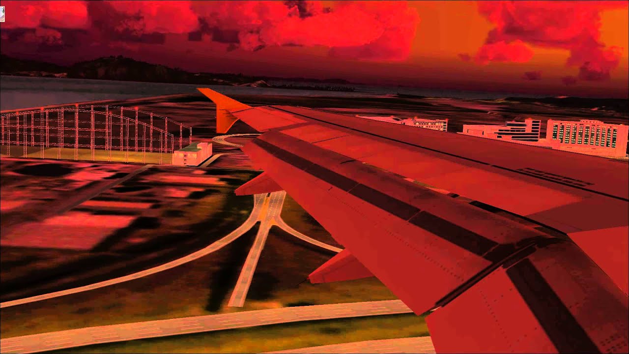 [FSX Settings + FSrecorder Test] Aerosoft Airbus X Landing RKSI - YouTube