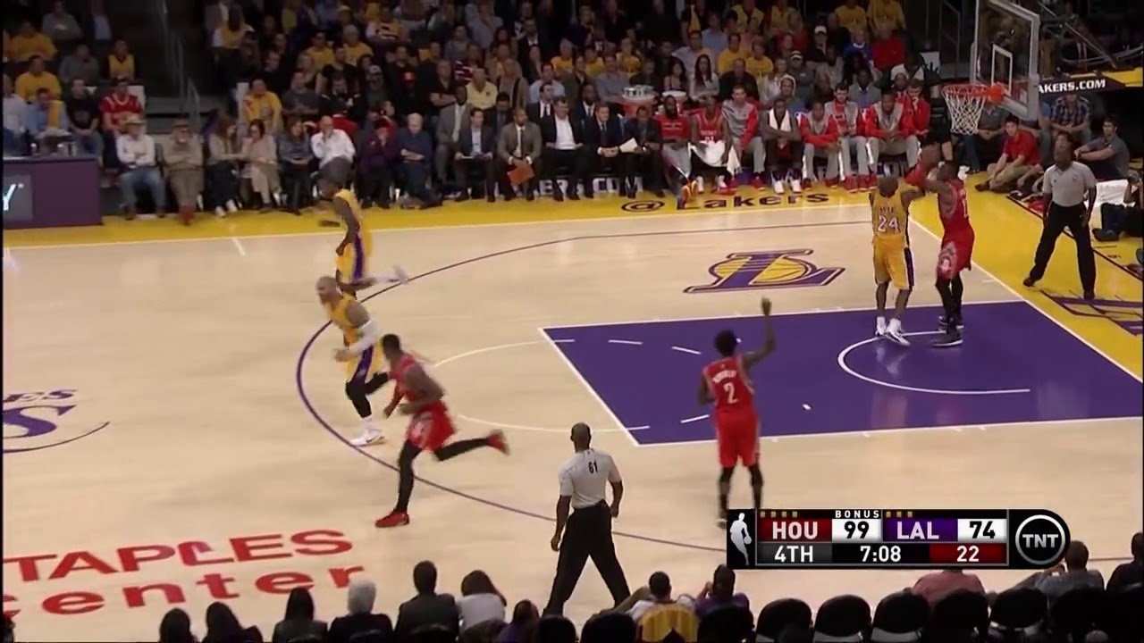 Kobe Bryant and Dwight Howard "Try Me" and "Soft" Rockets at Lakers ...