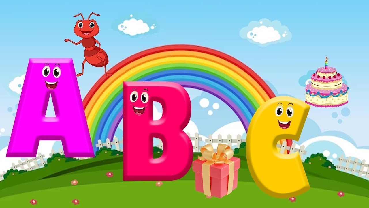 English Alphabets Song - A is for Apple 🍎 Alphabets | ABCD Phonics Song ...