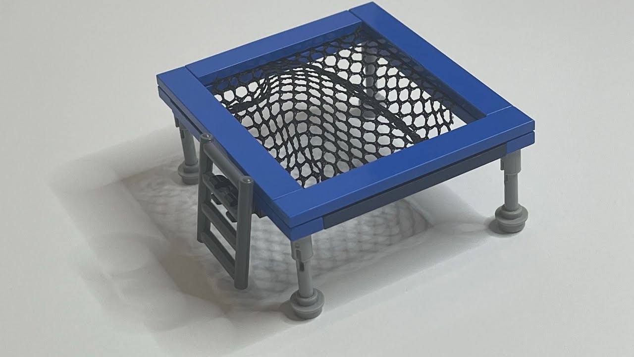 Lego trampoline - YouTube