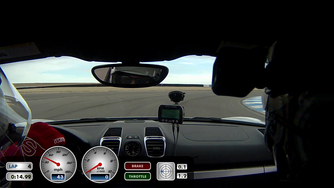 Brian Weldon Porsche Cayman GT4 High Plains Raceway January 19 2020 ...