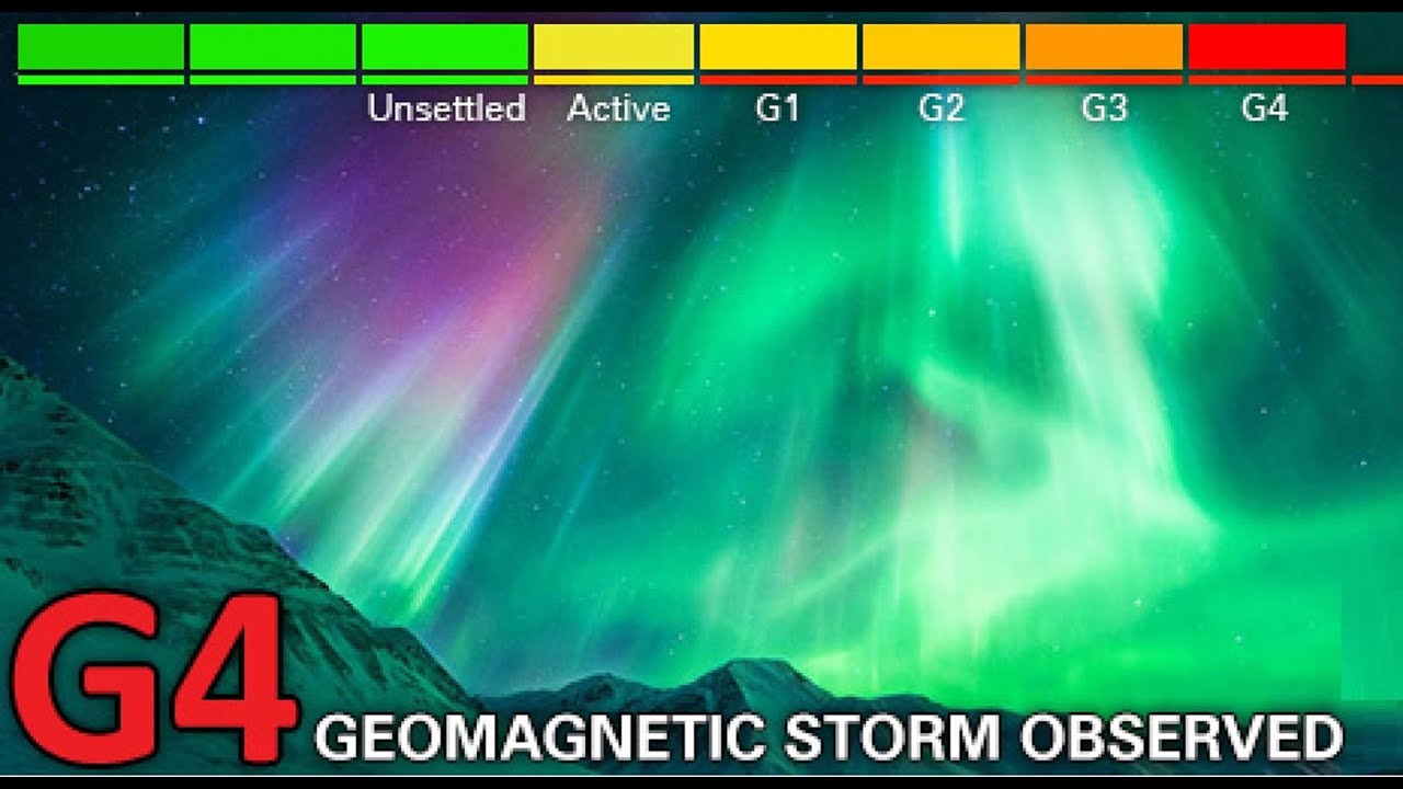 A Severe (G4) Geomagnetic Storm In Progress - 7.3 Magnitude Quake ...