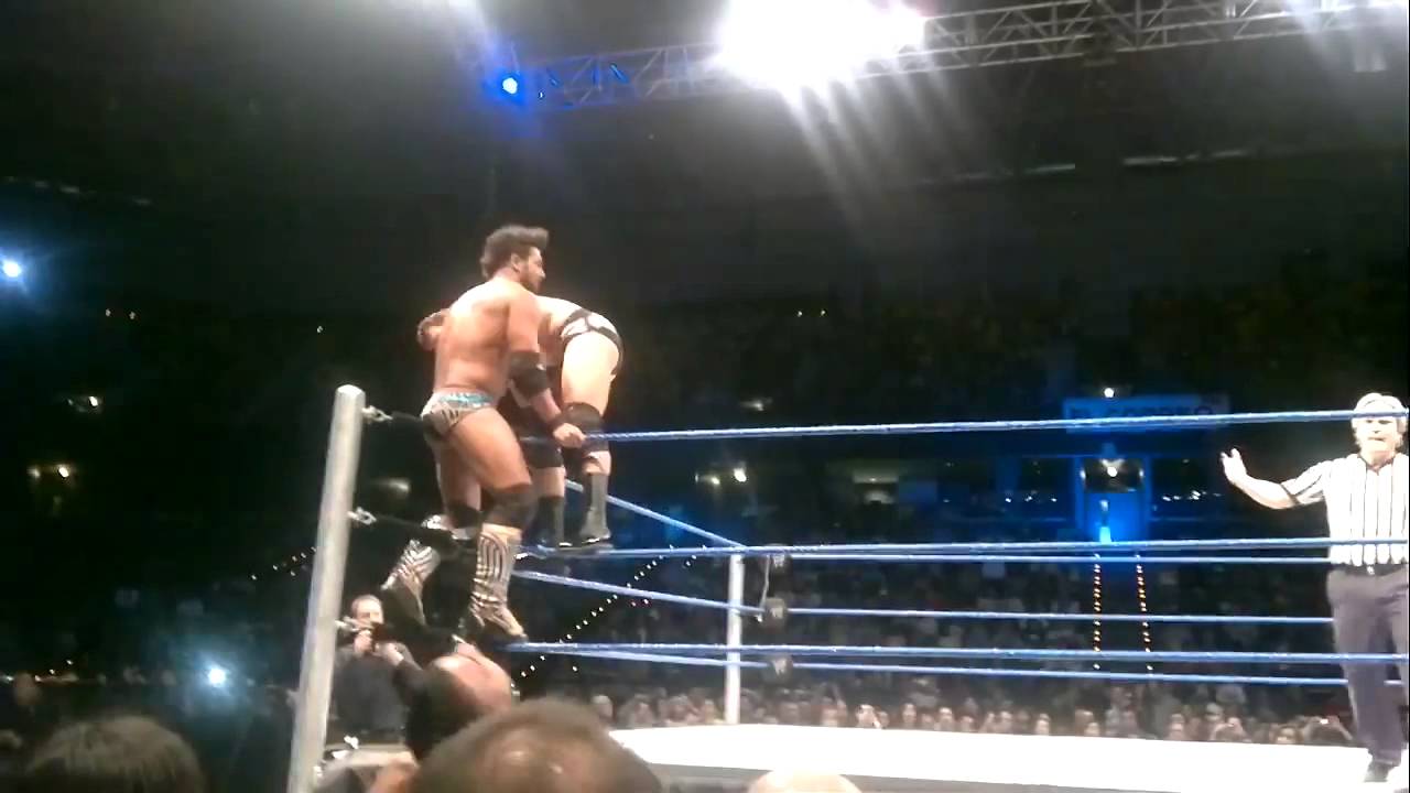 Justin Gabriel & Tyson Kidd Vs Jhonny Curtis & Jinder Mahal WWE ...
