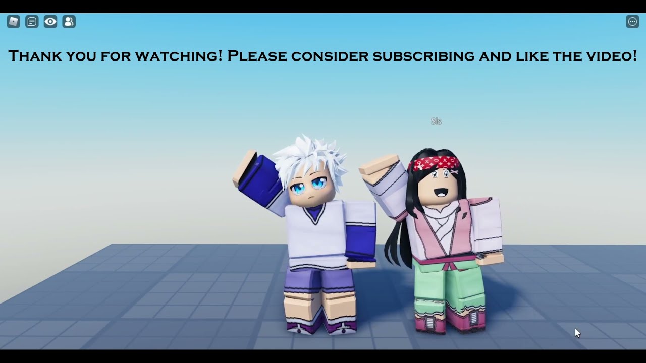 Roblox Anime Cosplays: HxH Zoldyck Family - YouTube