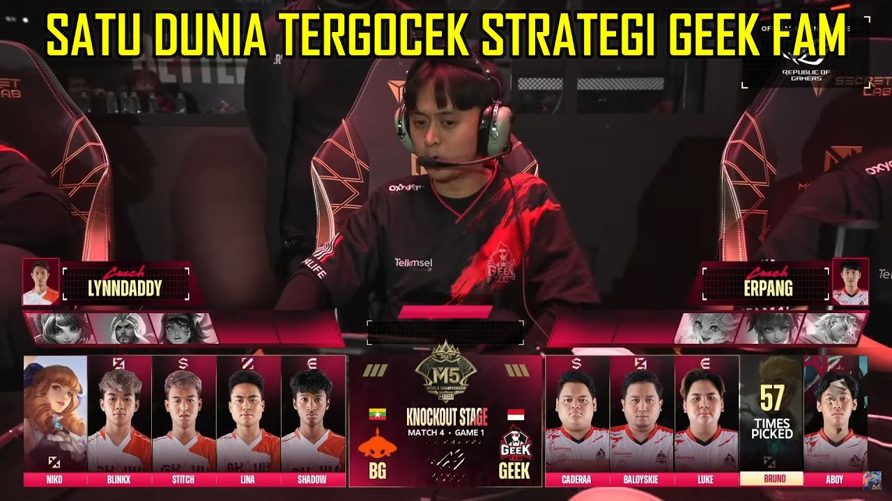 PERTAMA KALI MARKYYY JADI JUNGLER DI M5 !! GEEK FAM VS BURMESE GHOULS ...