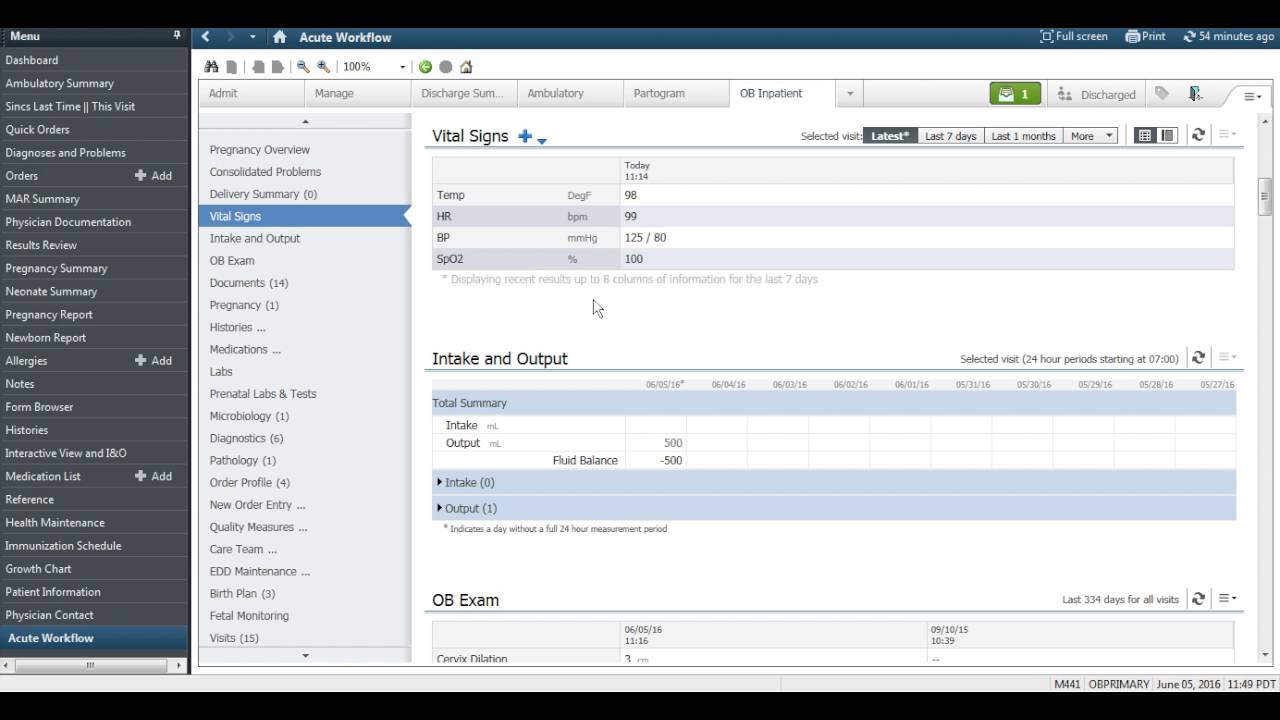 OB Inpatient Workflow - YouTube