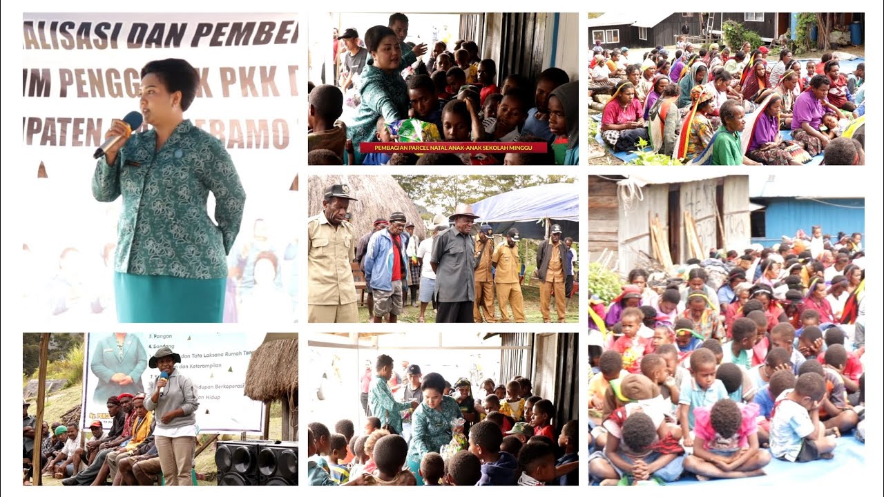 PEMBENTUKAN PENGURUS TP PKK DISTRIK ILUGWA DAN PEMBERIAN PARCEL NATAL ...
