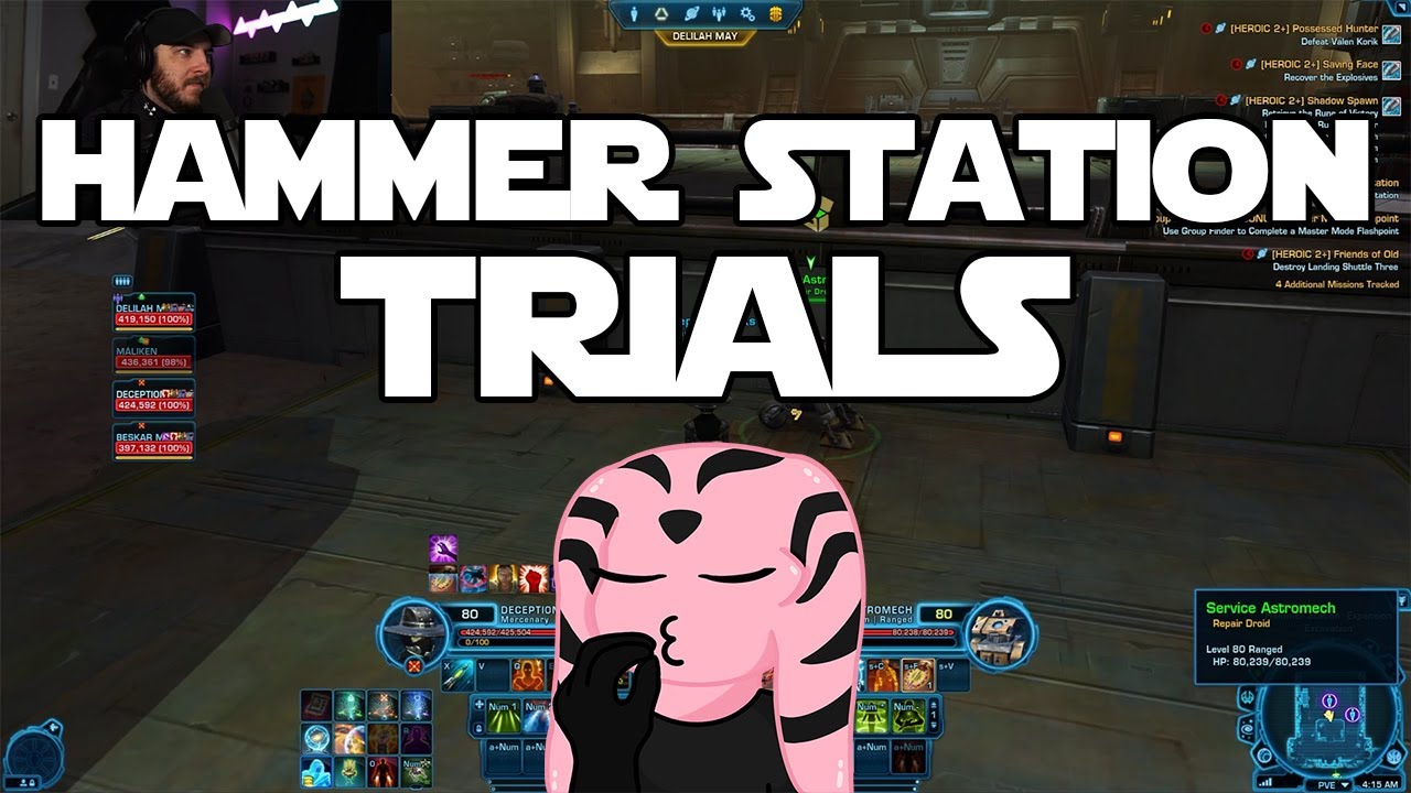 THE HAMMER STATION TRIALS | Swtor - YouTube