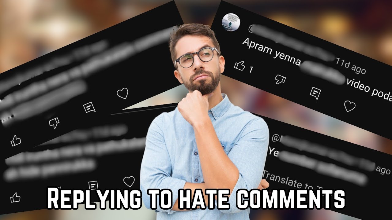 Replying to the Hate Comments 😡 To all the Viewers of YouTube... 😤😤 ...