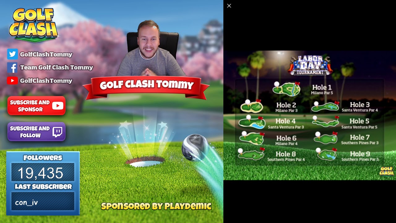 Golf Clash, Tournament Reveal - LABOR DAY Tournament! Starts 3rd of ...