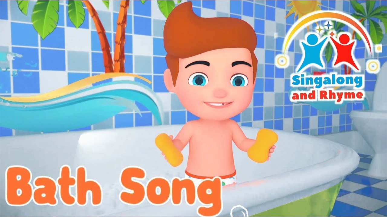 Bath Song | Singalong and Rhyme| Nursery Rhymes and Kids songs ...