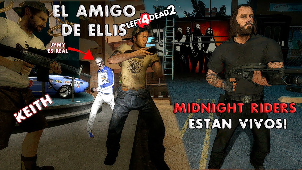 El Iceberg De Left 4 Dead 2 | Los Midnight Riders Estan Vivos | El ...