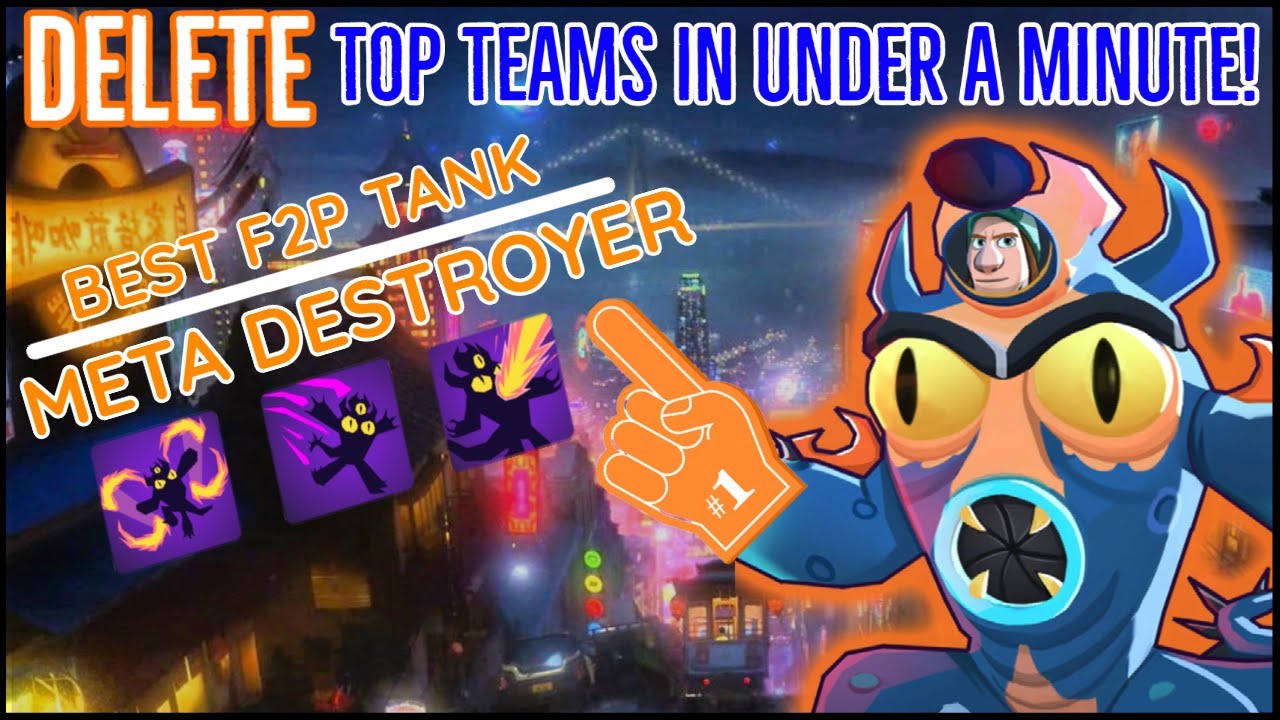 FRED is AMAZING!!! | Best F2P Tank | New Meta Team | Disney Sorcerer's ...