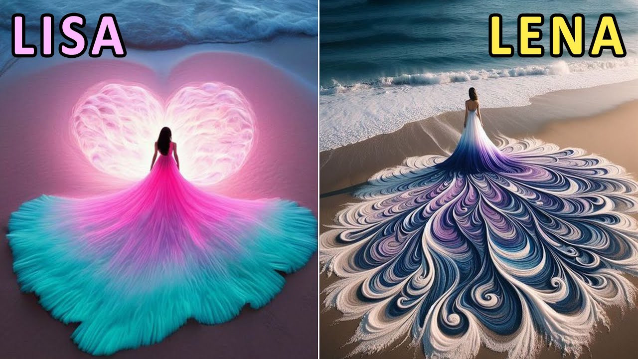 Lisa or Lena || 💖 Fancy Dresses, Hairstyle, Heels, Nails etc... # ...