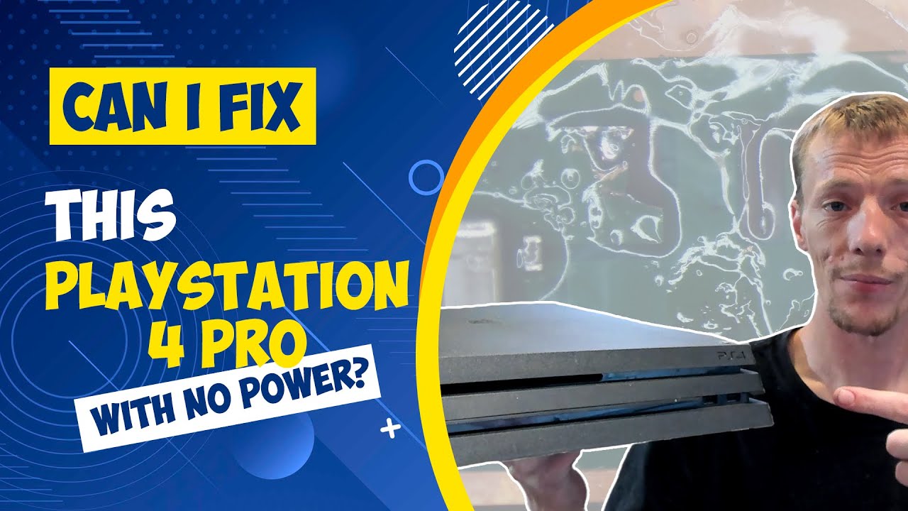 The Owner Of This PS4 Pro RIPPED The Connector Off While Cleaning It ...